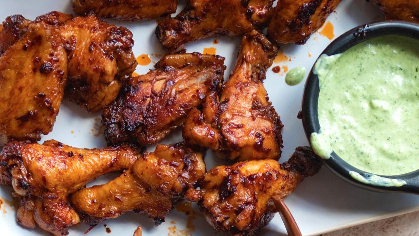 PERUVIAN CHICKEN WINGS – Outdoor Home