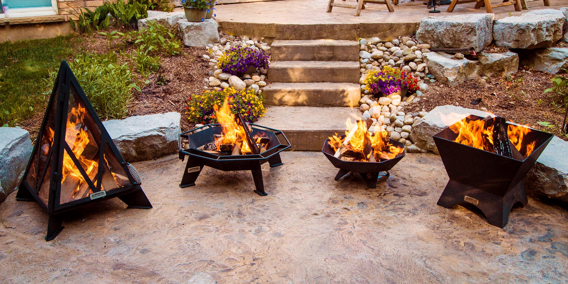 Iron Embers | Hand-Made Steel Fire Pits – Outdoor Home