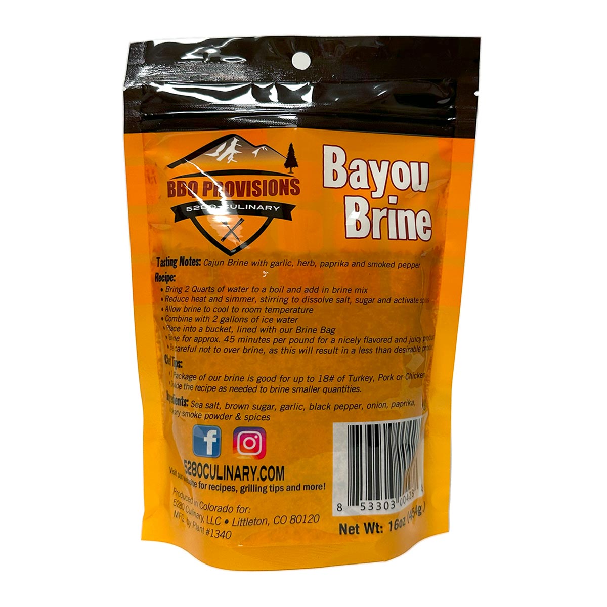 BBQ Provisions Bayou Brine Mix – Outdoor Home