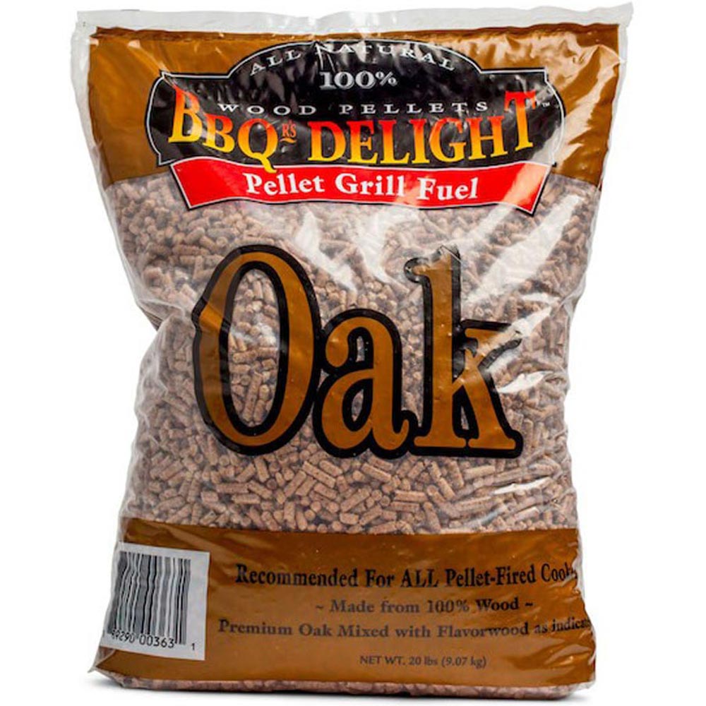 Oak Pellets 20lb Bag - BBQr's Delight – Outdoor Home
