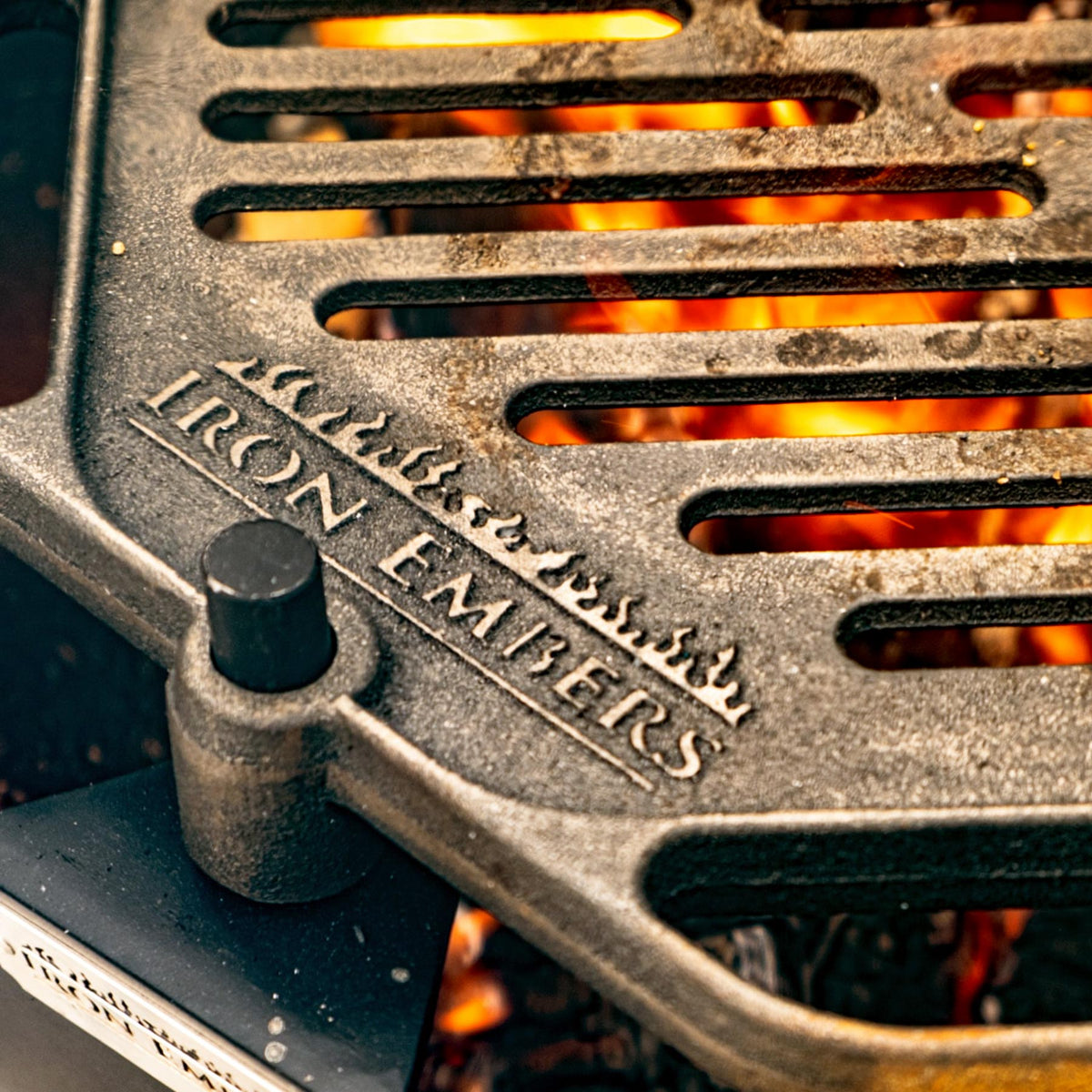Iron Embers Adjustable BBQ Plate Grill (Carbon Steel) – Outdoor Home
