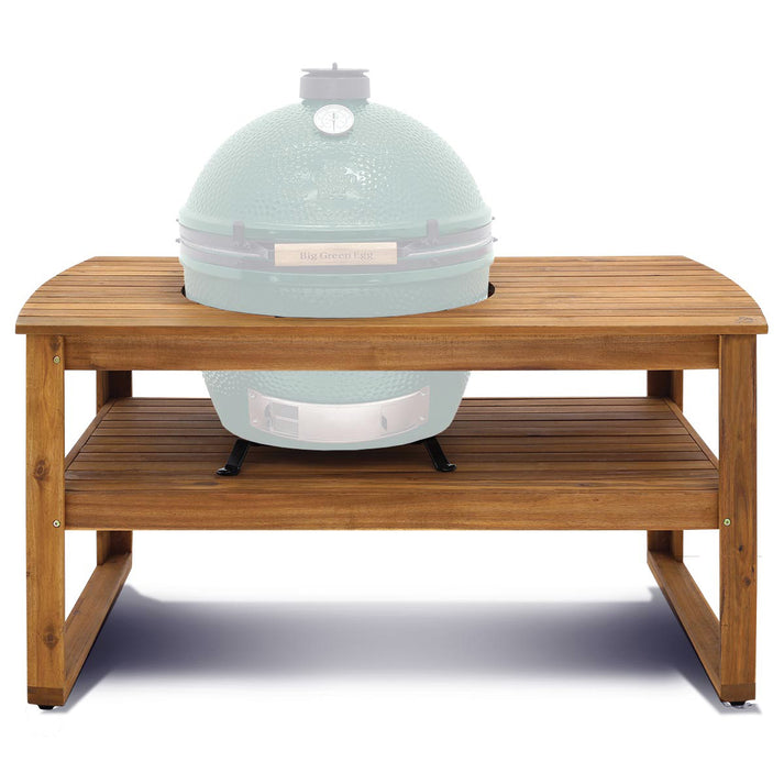 Acacia Hardwood Table for XL Big Green Egg – Outdoor Home